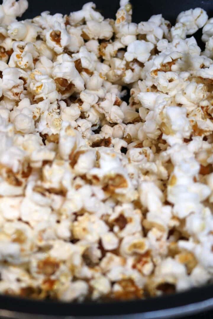 Healthy Caramel Popcorn Recipe Without Corn Syrup (Great Food Gift)