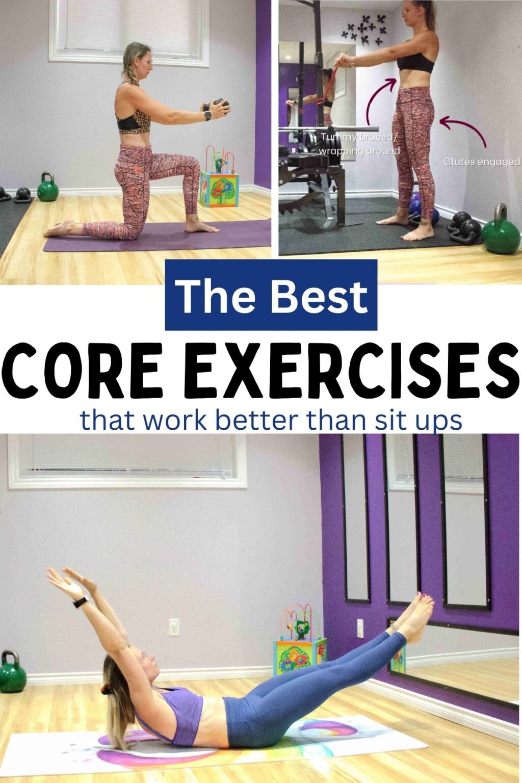 5 Core Strengthening Exercises For Beginners [With PDF] - Fit as a Mama ...