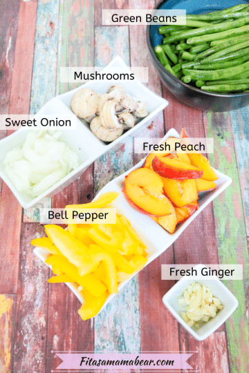 Peach Curry Recipe [Dairy-Free] - Fit as a Mama Bear