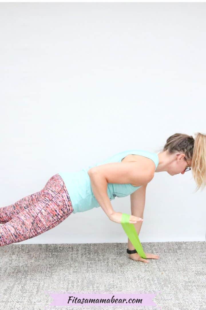 Free Printable Resistance Band Exercises Chart PDF - Fit as a Mama Bear