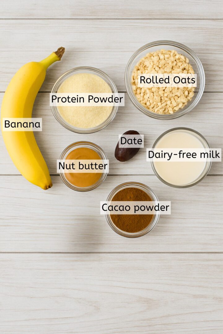 Funky Monkey Smoothie [Dairy-Free] - Fit as a Mama Bear