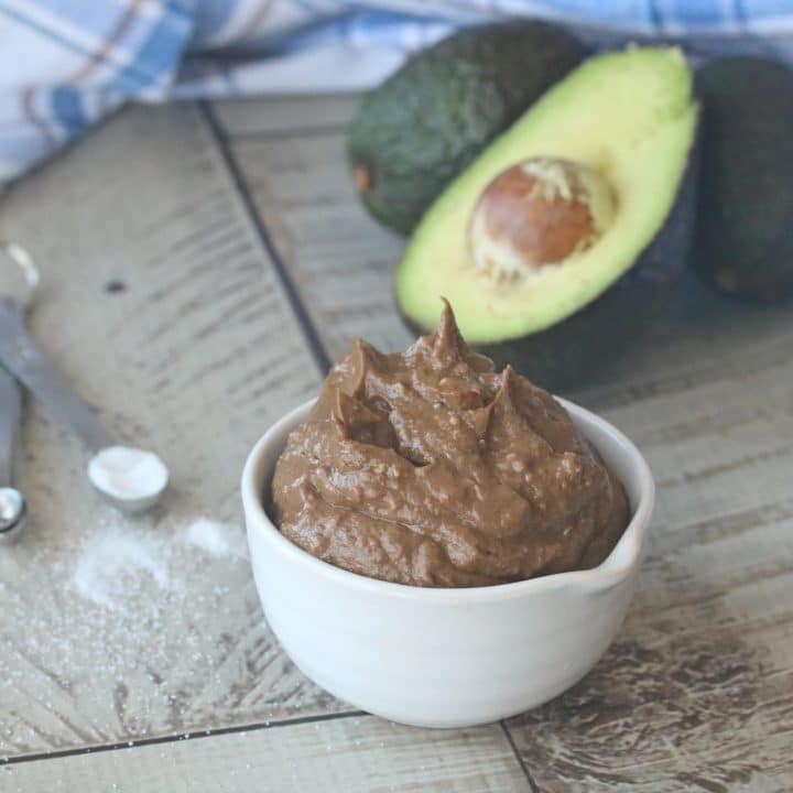Chocolate Avocado Pudding (healthy, paleo, vegan) With Video
