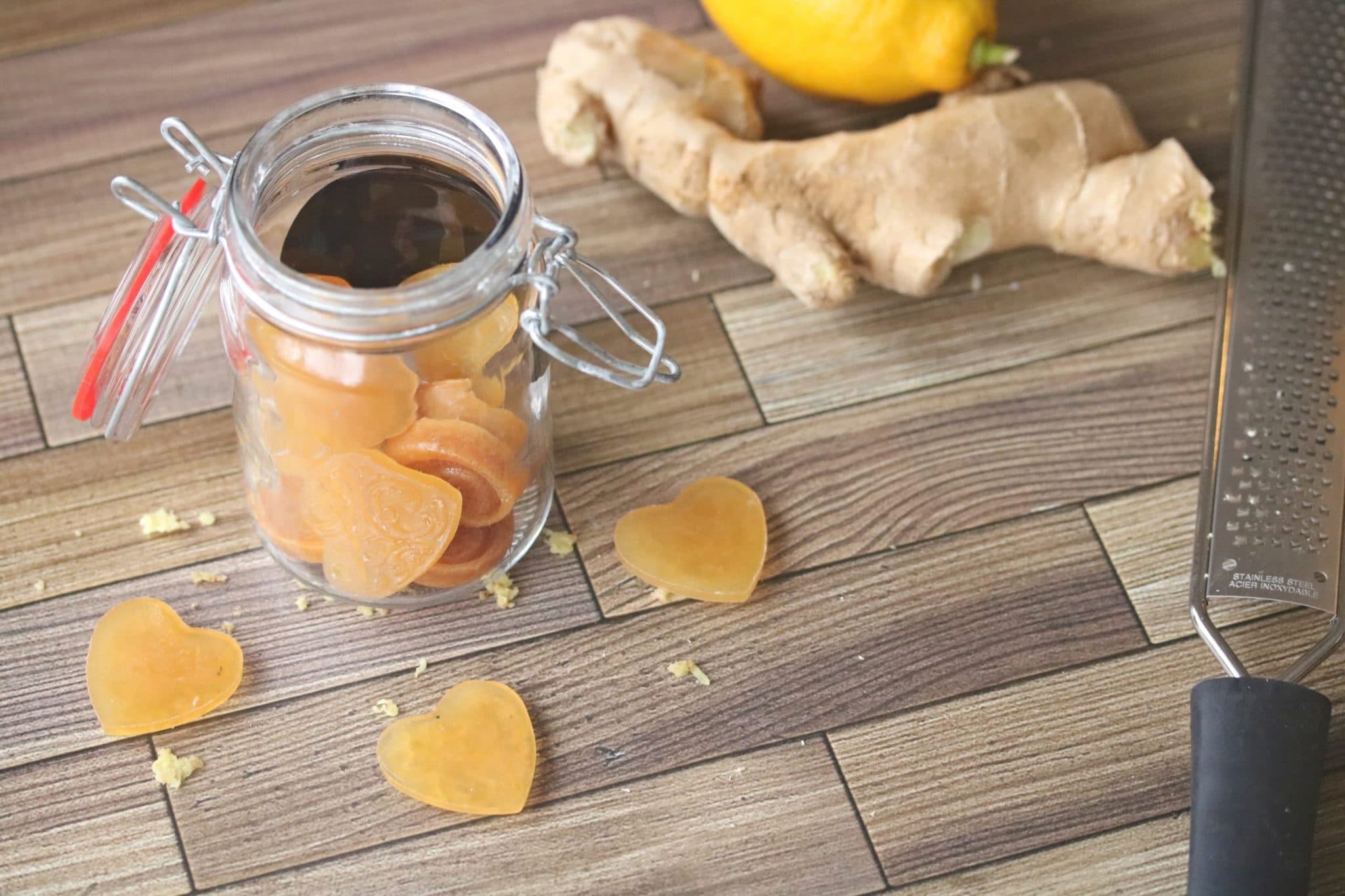 Homemade Cough Drops (honey + lemon) - DIY Throat Lozenges