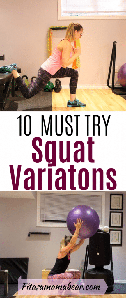 10 Squat Variations At Home For Awesome Results - Fit as a Mama Bear