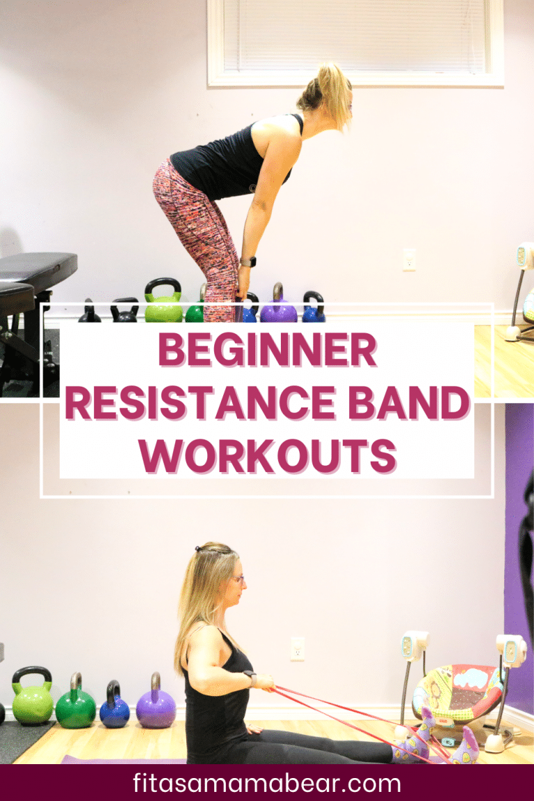 3 Resistance Band Workouts For Beginners (Low-Impact, Total-Body)