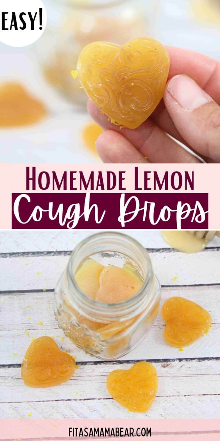 Homemade Cough Drops (honey + lemon) - DIY Throat Lozenges