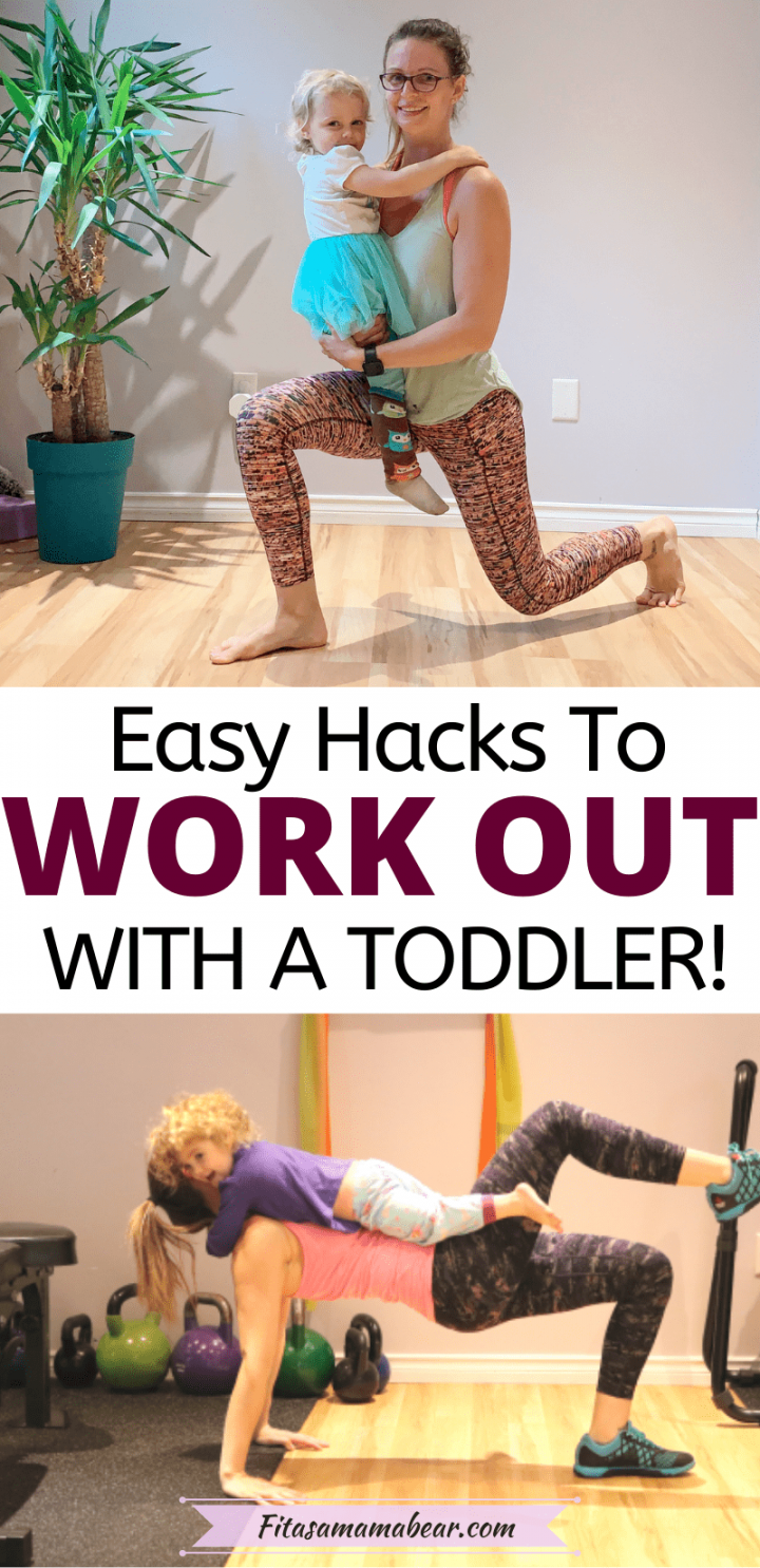 How To Exercise With A Toddler At Home (No Prep Activities) - Fit as a ...