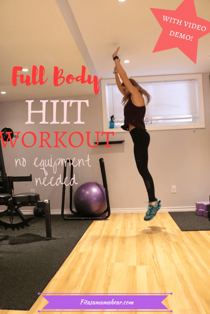 Fat Burning HIIT Workout (Cardio At Home)