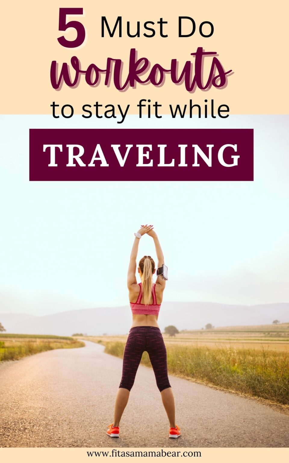7 Travel Workouts To Stay Fit On The Go (With Printable)