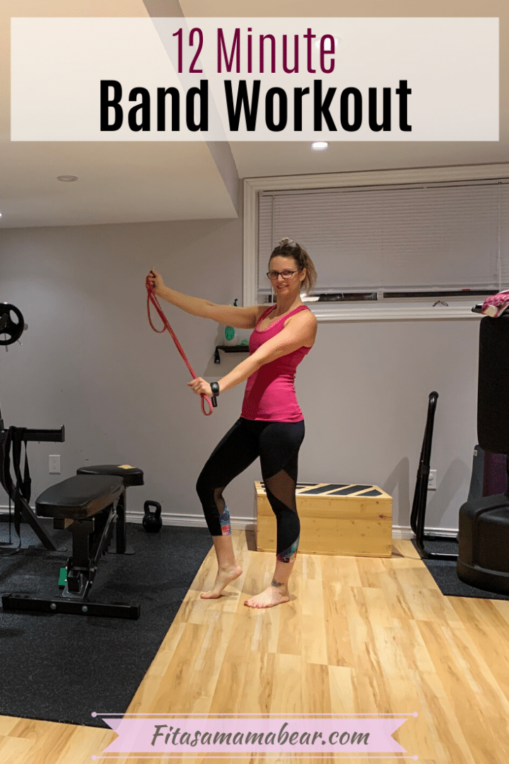12 Min Resistance Band Full Body Workout For Women I With Video