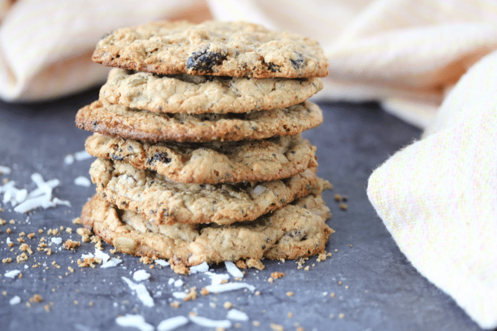 Vegan Protein Cookies [Crispy & Gluten-Free] - Fit as a Mama Bear