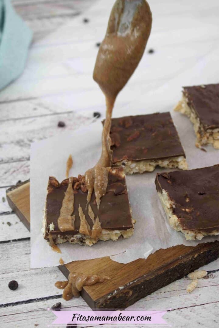 Crunchy Puffed Rice Chocolate Bars (dairy & gluten-free!) - Fit as a ...
