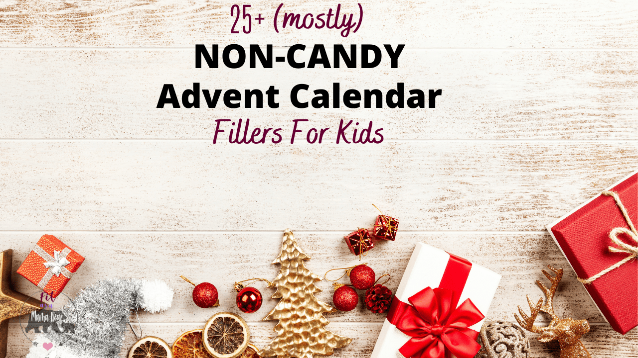 Advent Calendar Gift Ideas For Kids mostly Sugar free Fillers Advent Calendar Gift Ideas For Kids mostly Sugar free Fillers