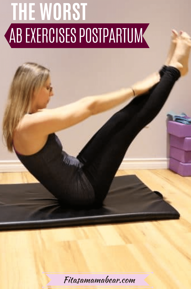 Postpartum Ab Exercises To Avoid (and what to do instead) - Fit as a ...