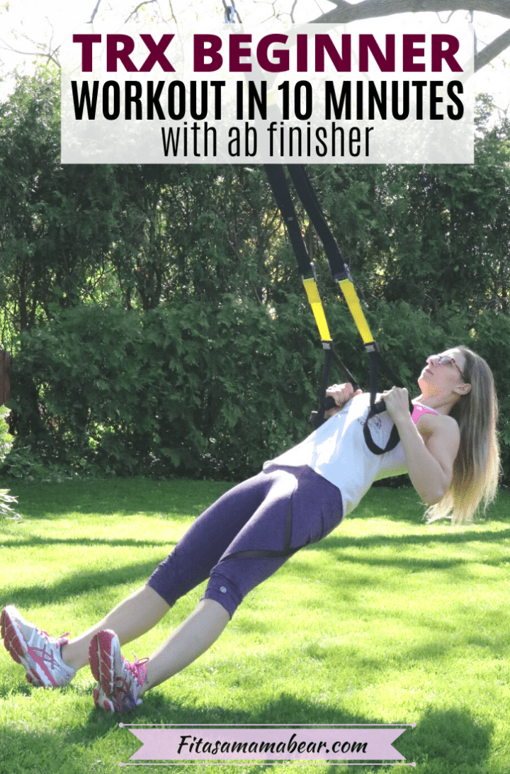 Beginner TRX Workout At Home: With A Core Finisher (with video)