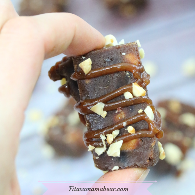 Date Snickers Recipe [Gluten-Free] - Fit as a Mama Bear