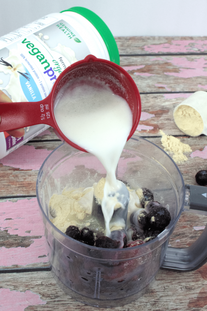 Triple Berry Protein Fluff [Dairy-Free] - Fit as a Mama Bear