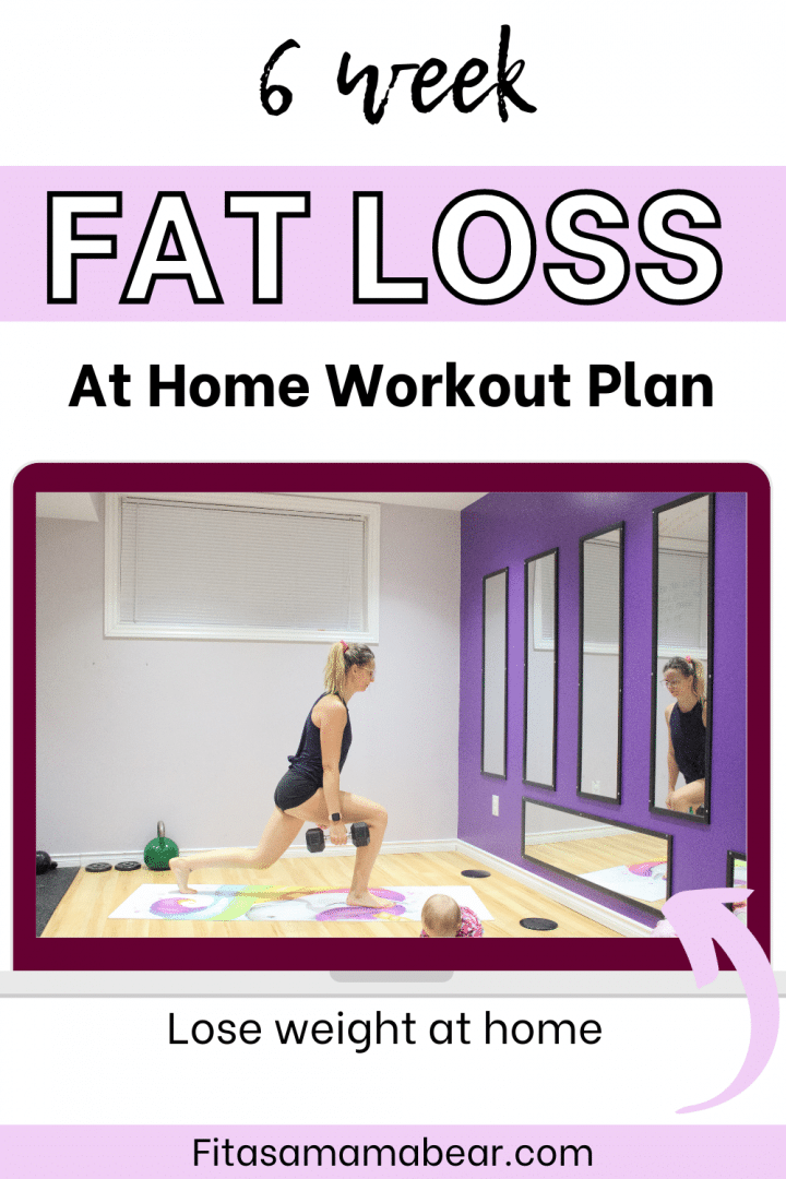 6 Week Fat Loss Workout Plan For Females (At Home!) - Fit as a Mama Bear