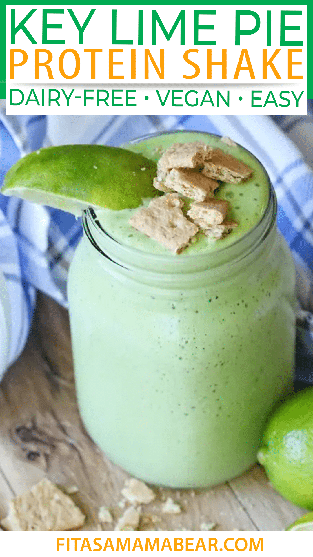 Key Lime Pie Protein Shake (Gluten-Free & Vegan)