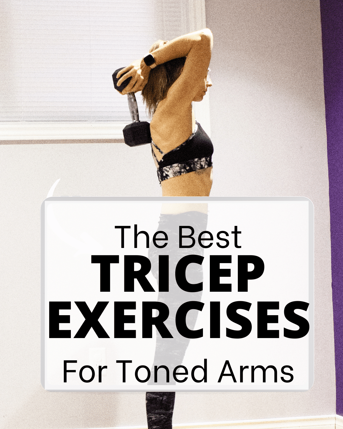 13 Tricep Exercises For Women (+ Dumbbell Tricep Workout) - Fit as a ...