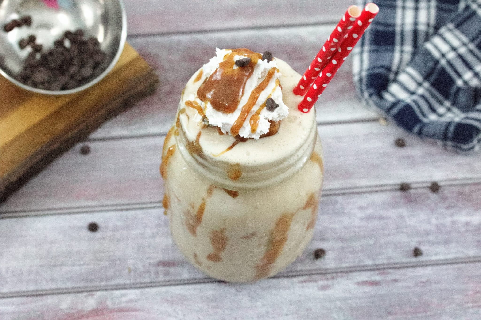 Salted Caramel Protein Shake [Dairy-Free] - Fit as a Mama Bear