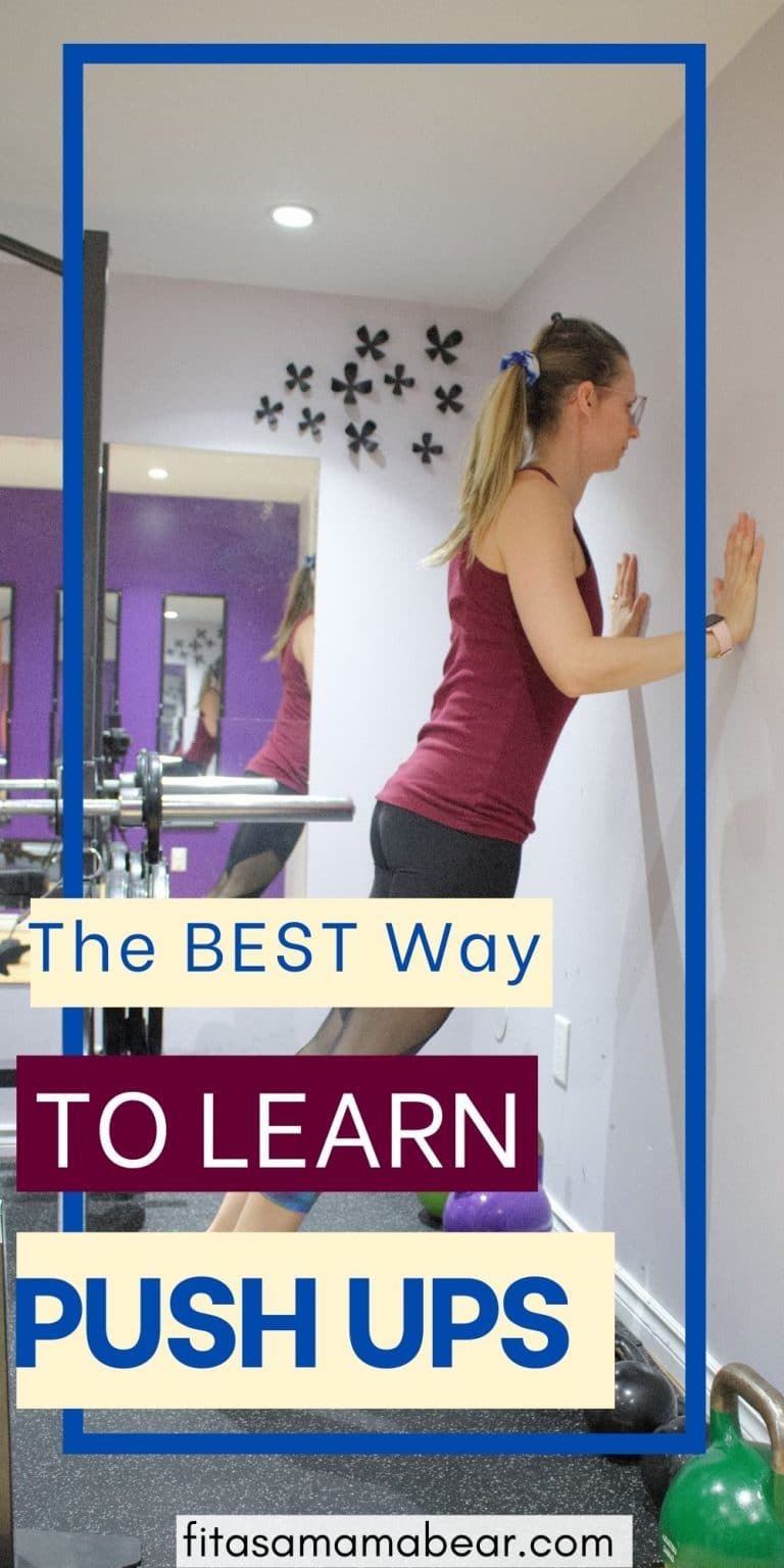 How To Do A Wall Push Up (with video) - Fit as a Mama Bear