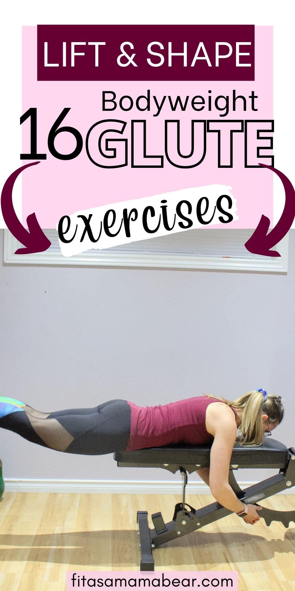 18 Bodyweight Glute Exercises To Grow Your Peach (with video!) - Fit as ...
