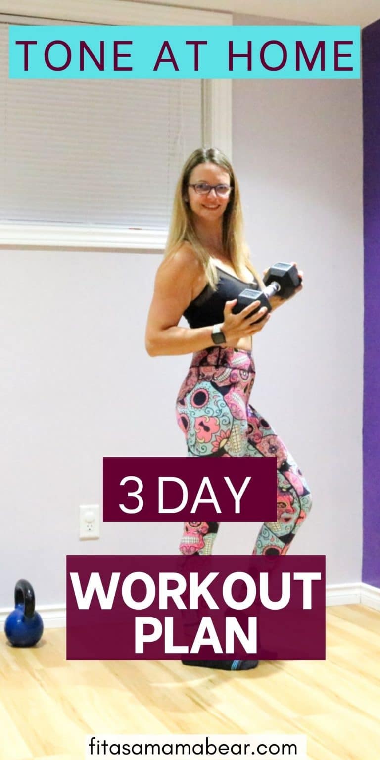 3 Day Dumbbell Workout You Can Do At Home (Full Body!)