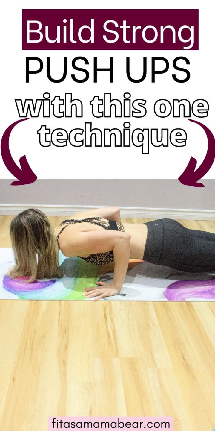 How To Do An Eccentric Push Up & Why You Should - Fit as a Mama Bear