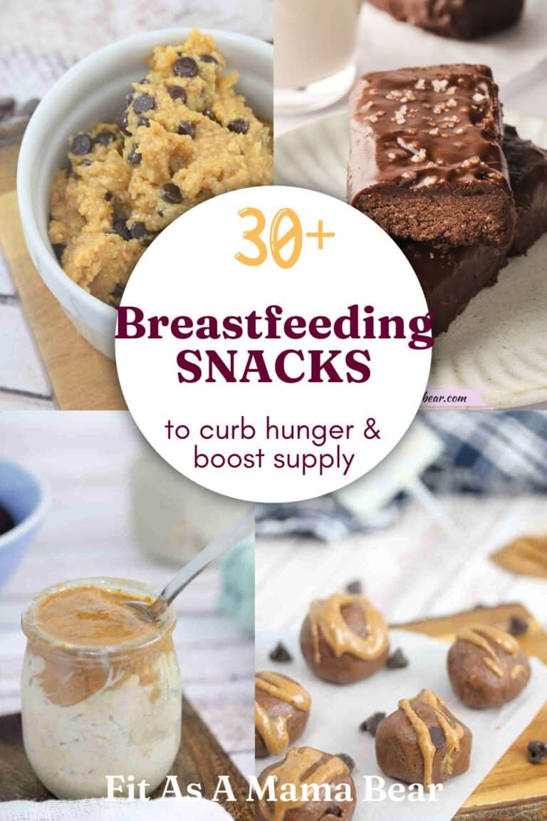 30 Healthy Breastfeeding Snacks (Dairy & Gluten-Free) - Fit as a Mama Bear