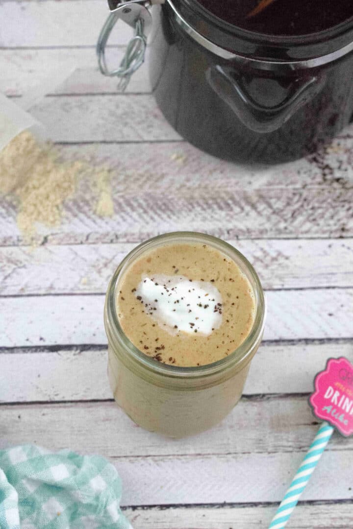 Dairy Free Iced Coffee Protein Shake (24g protein)
