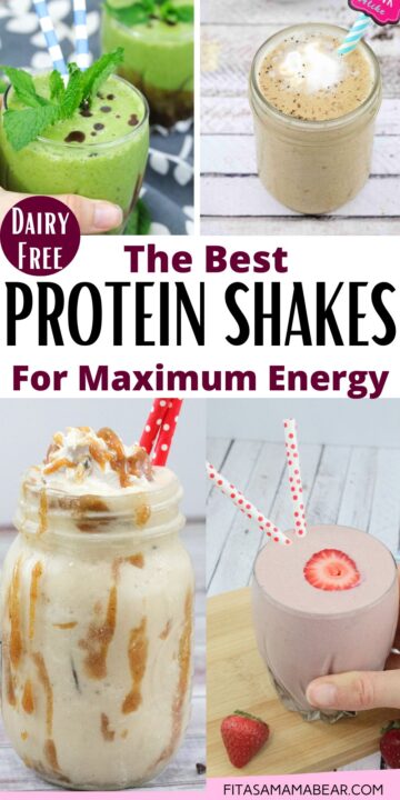 12 High Protein Shake Recipes For Energy [Dairy-Free] - Fit as a Mama Bear