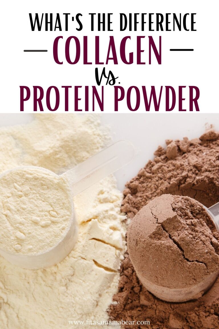 Collagen vs Protein Powder: What’s The Difference? - Fit as a Mama Bear