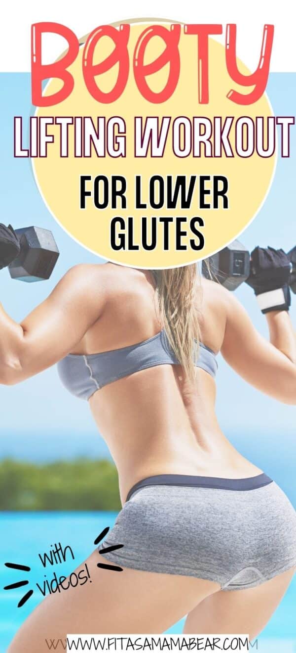9 Best lower Glute Exercises + At Home Underbutt Workout - Fit as a Mama Bear