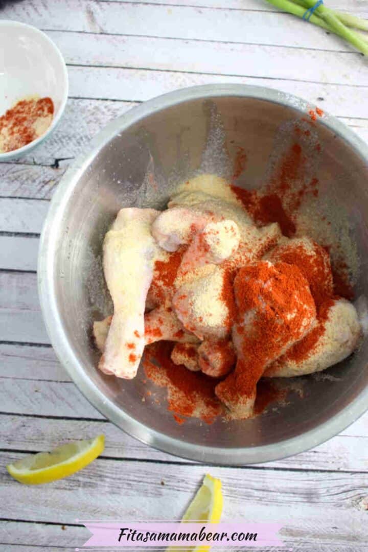 6 Ingredient Slow Cooker Chicken Legs (Dry Rub!)