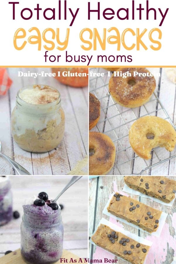 Healthy Snacks For Moms [Easy & High Protein] - Fit as a Mama Bear