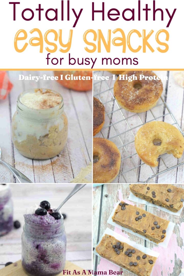 Healthy Snacks For Moms [Easy & High Protein] - Fit as a Mama Bear