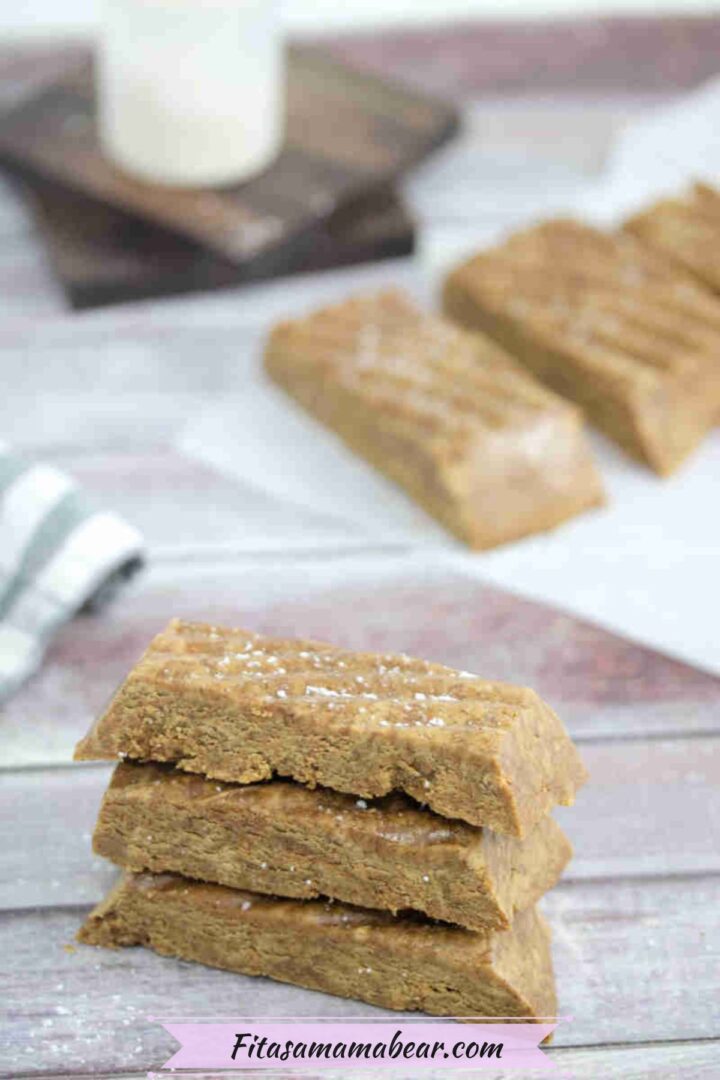 5-Minute Gingerbread Protein Bars (Gluten-Free)