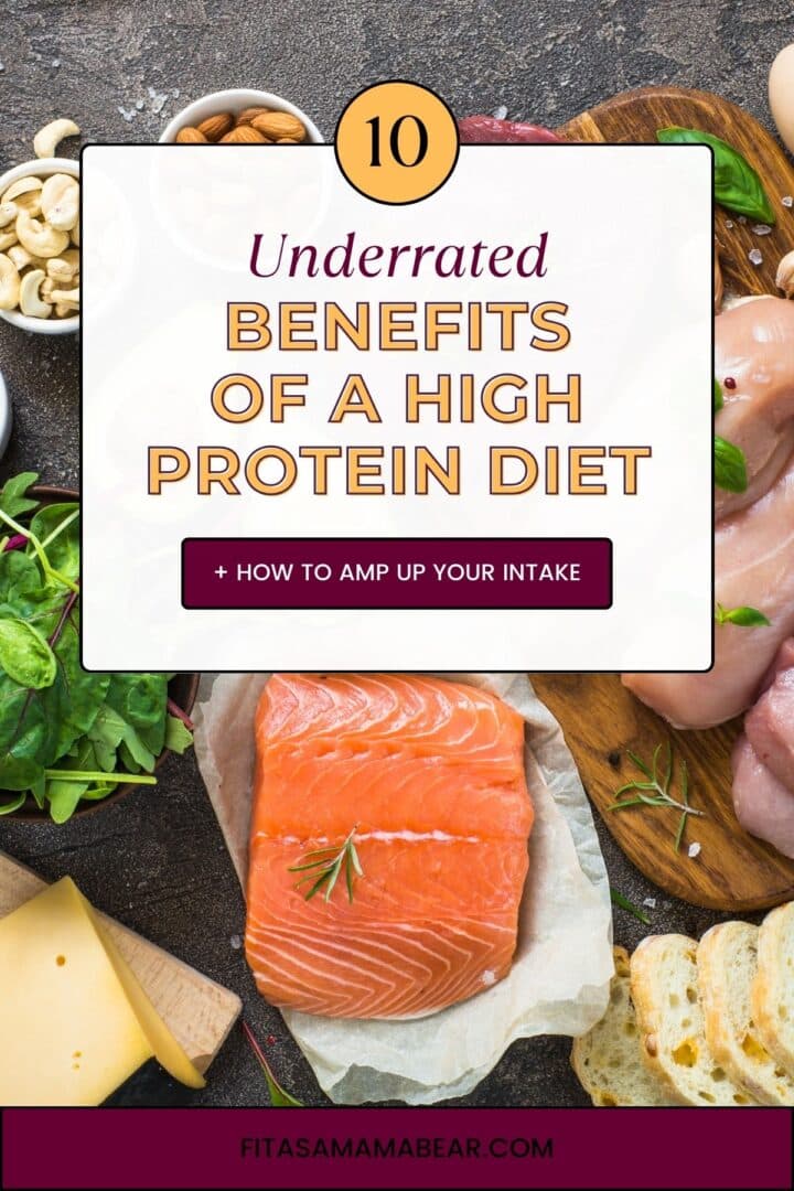 10 Benefits Of A High Protein Diet (& What To Eat) - Fit as a Mama Bear
