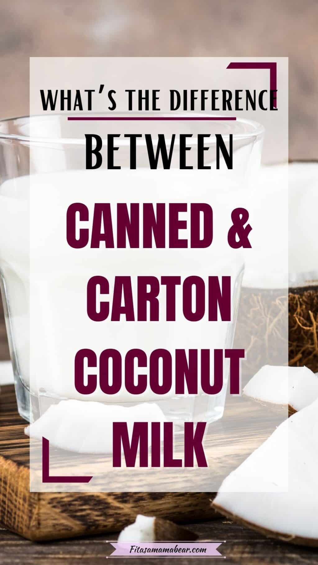 Types Coconut Milk (Everything You Need To Know) Fit as a Mama Bear