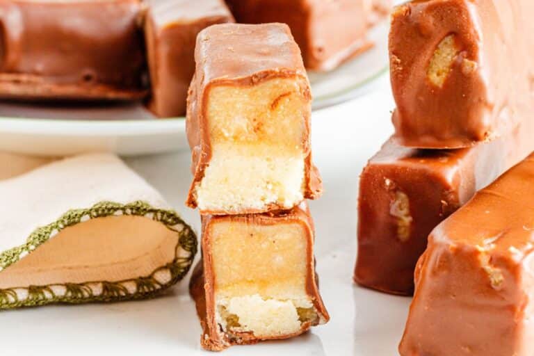 Dairy-Free Twix Protein Bars(Gluten-free) - Fit as a Mama Bear