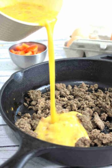 Ground Beef and Eggs Recipe [Whole30 Scramble] - Fit as a Mama Bear
