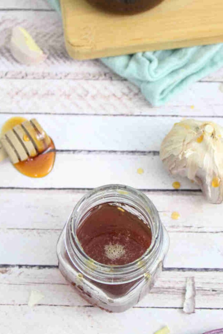 Homemade Honey and Onion Cough Syrup - Fit as a Mama Bear