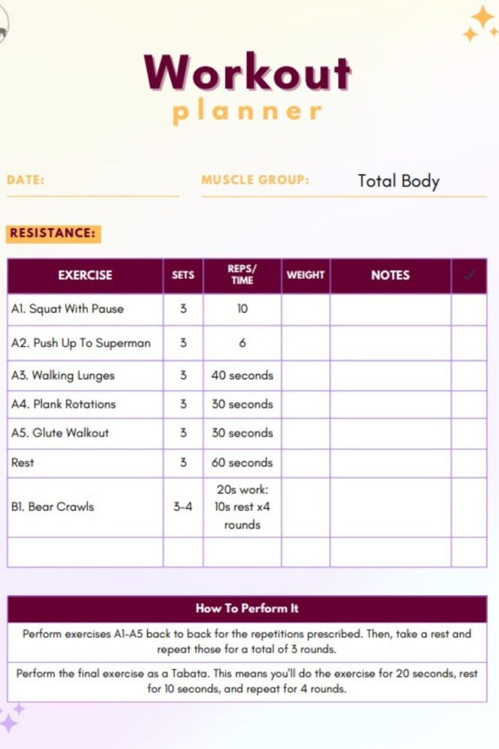 The Ultimate Busy Mom Workout (no equipment needed!) - Fit as a Mama Bear