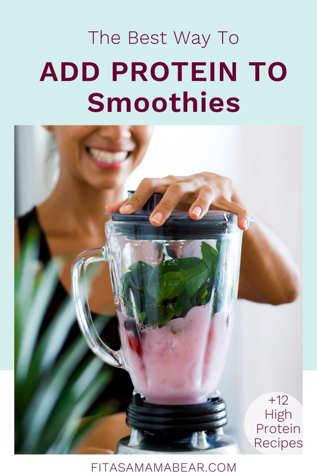 8 Ways To Add Protein To Smoothies - Fit as a Mama Bear