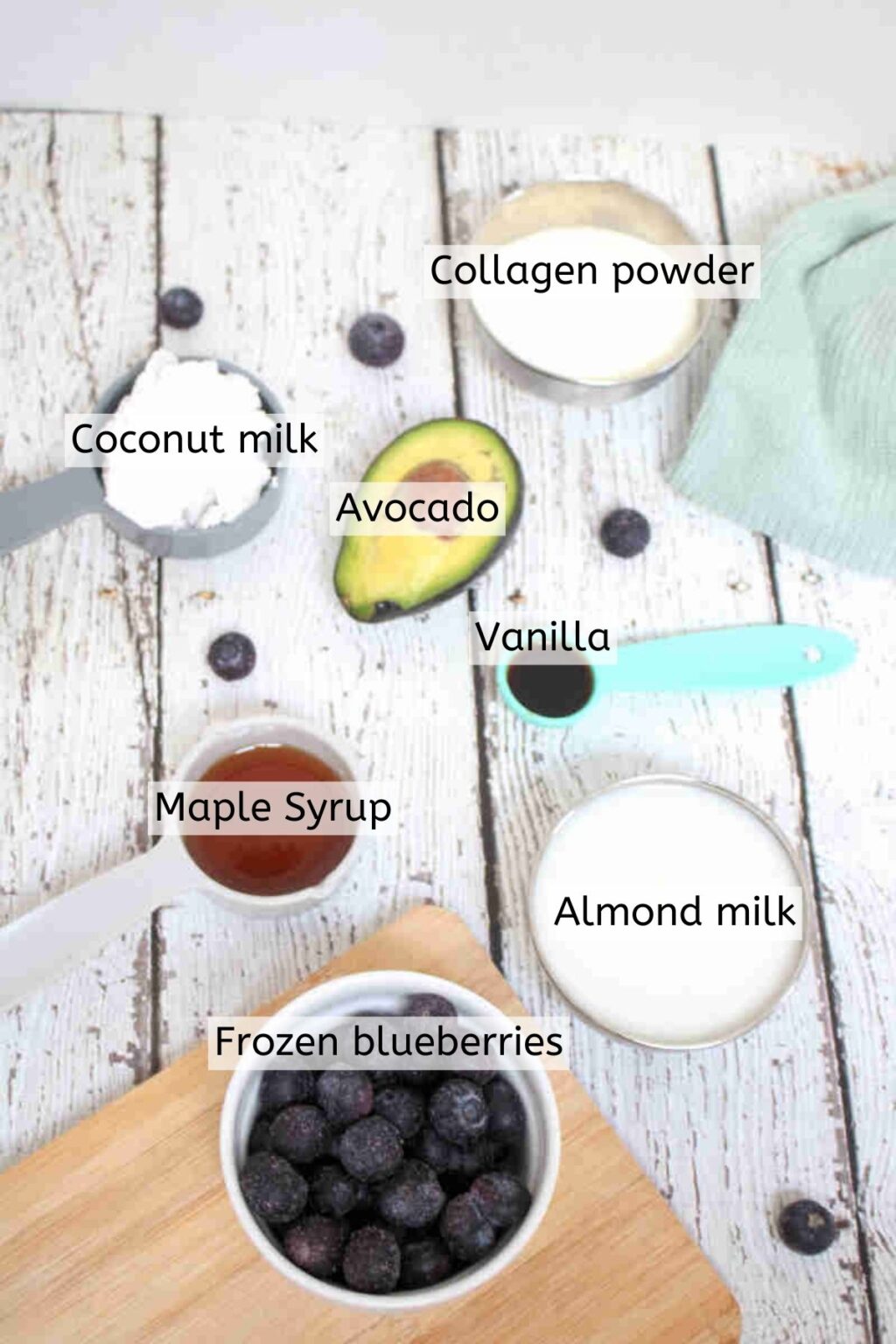 Blueberry Protein Shake [Dairy Free)] - Fit as a Mama Bear