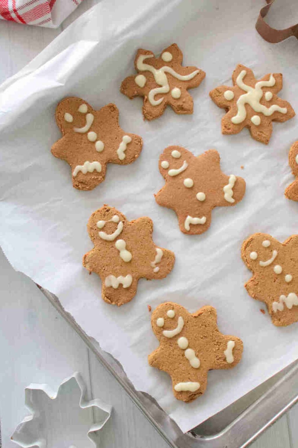 Protein Gingerbread Cookies [Dairy and Gluten Free] - Fit as a Mama Bear