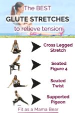 9 Best Glute Stretches - Fit as a Mama Bear