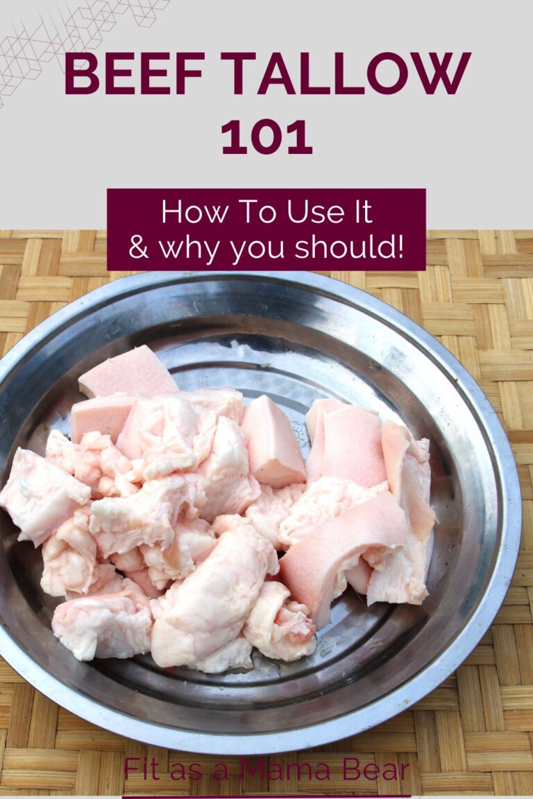 How To Use Beef Tallow [7 Ways] - Fit as a Mama Bear